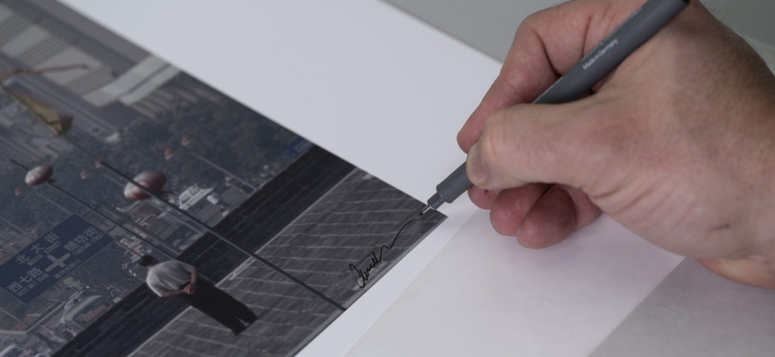 Signing Your Prints | Resolve Photo